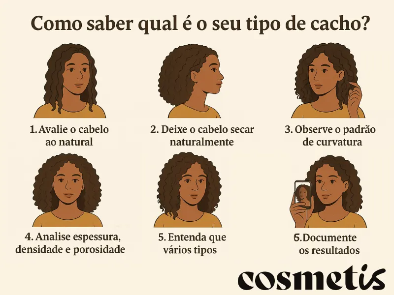 Tipos de cachos: quais são e como saber qual o seu? - Blog Cosmetis